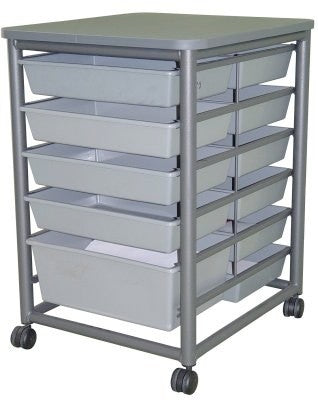 Basket, Plastic Bin & Filing Trolleys - in 3 sizes - Office Products Online