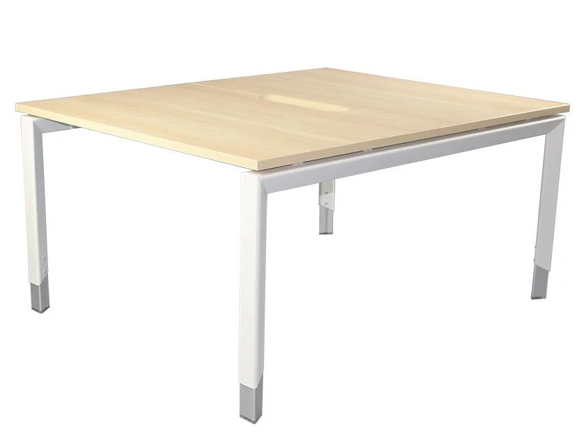 Oblique 2 Person Back to Back Height Adjustable Desk - Office Products ...